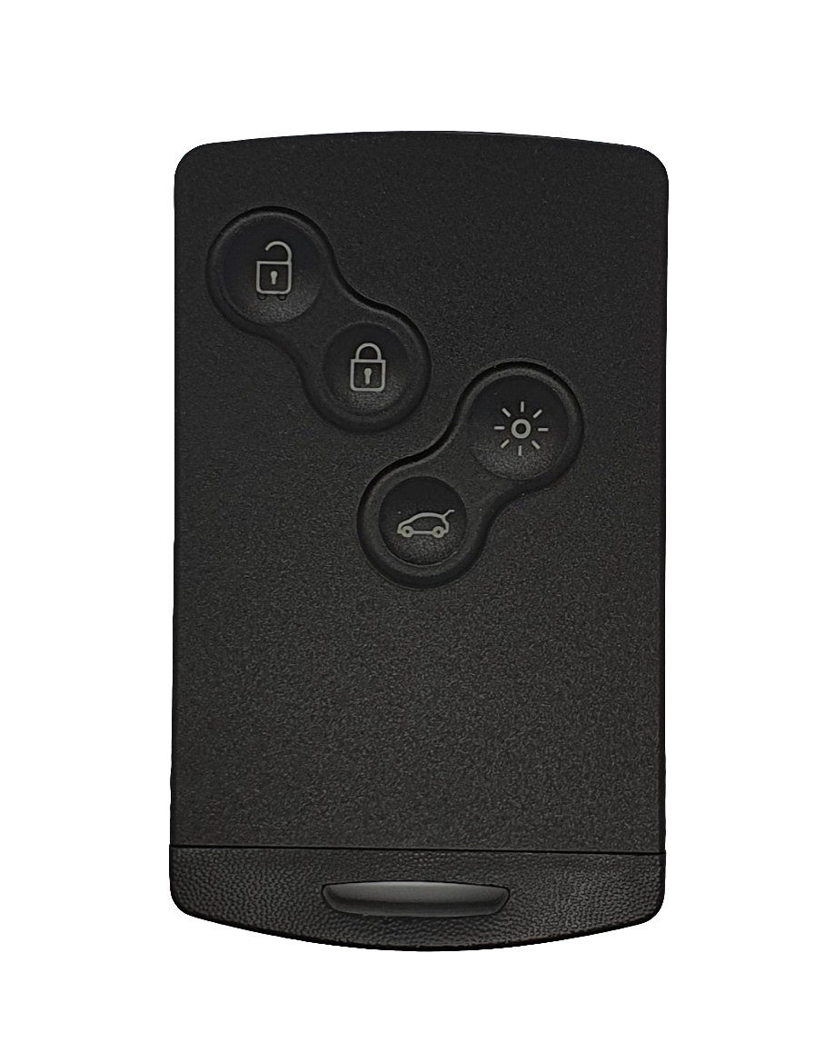 (REN18) Renault 4 Button Key Card PCF7952A Keyless – OMG Key Supplies